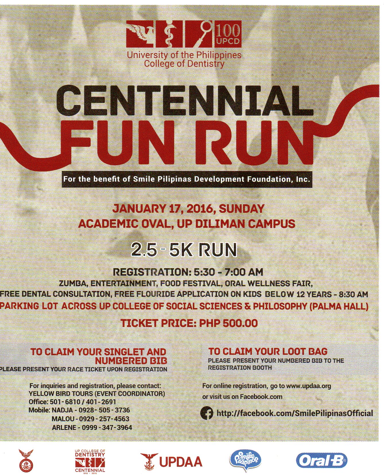 UPCD Centennial Fun Run 2016 @ UP Diliman | Pinoy Fitness