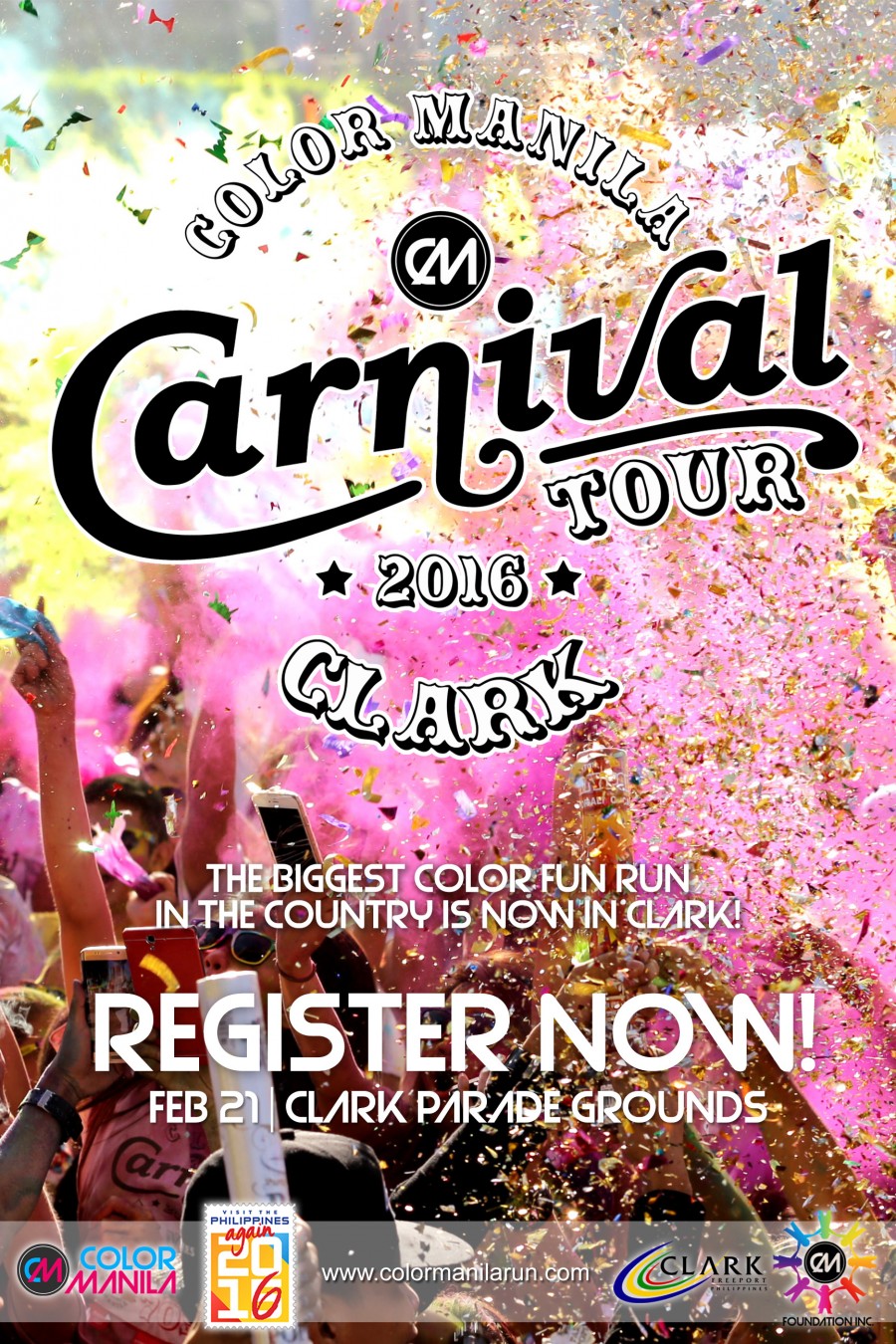Color Manila Run (Clark Leg) 2016 @ Clark Parade Grounds | Pinoy Fitness
