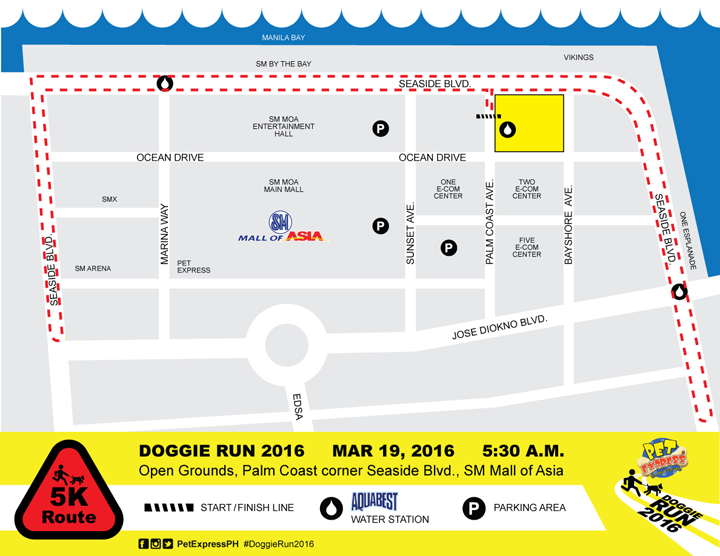 Pet Express Doggie Run 2016 @ SM MOA | Pinoy Fitness