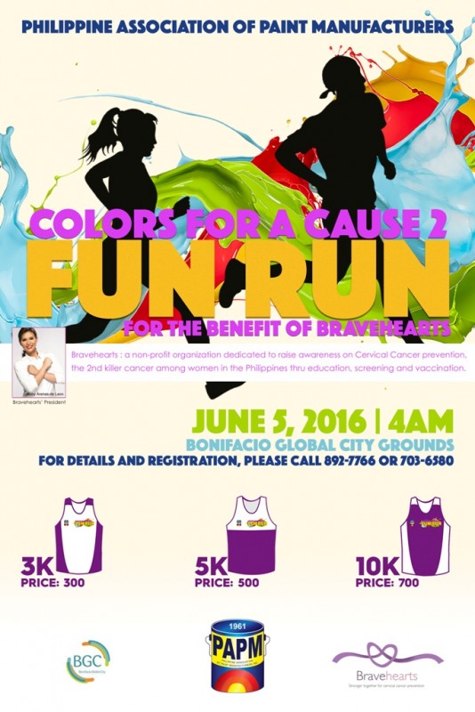 Colors For A Cause 2 @ BGC | Pinoy Fitness