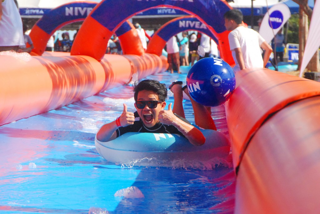 Thousands join slip and slide fun at NIVEA Slidefest | Pinoy Fitness