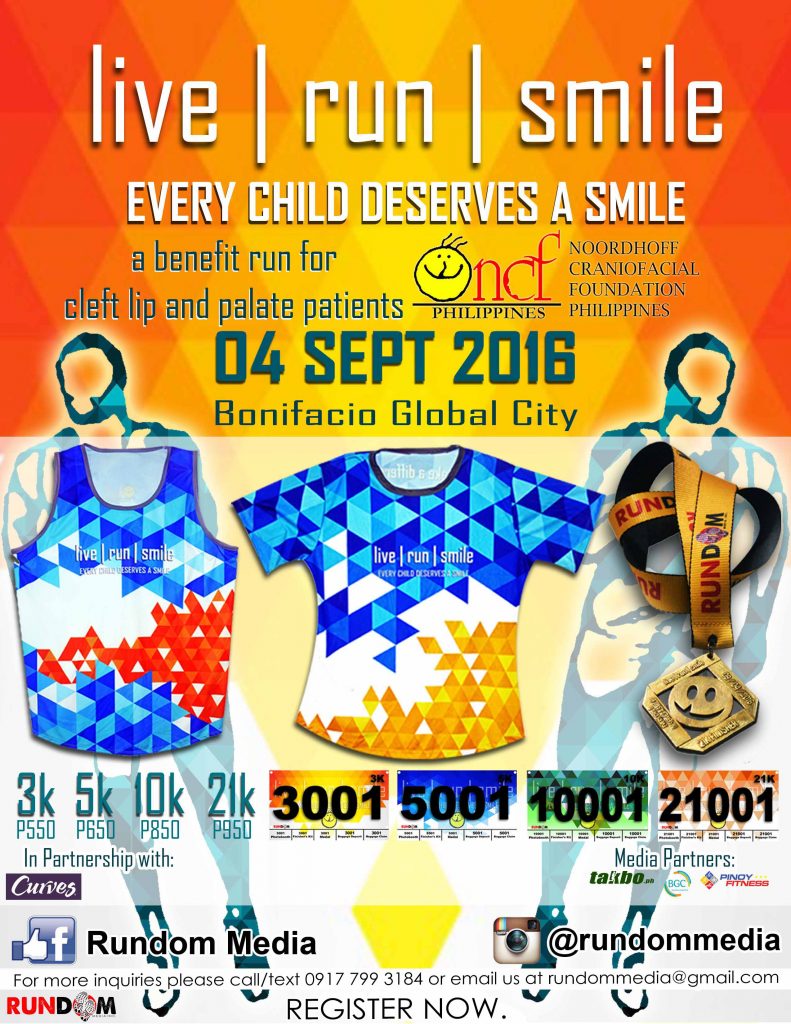 Live | Run | Smile 2016 @ Bonifacio Global City | Pinoy Fitness