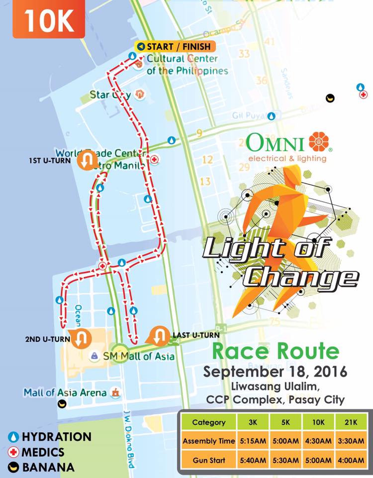 Omni Light Of Change Run 2016 @ CCP Complex | Pinoy Fitness