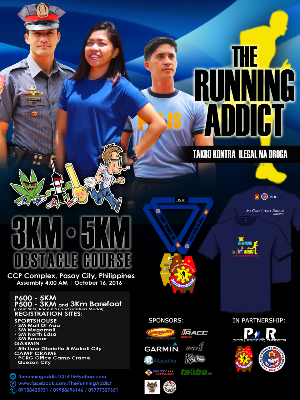 The Running Addict 2016 in CCP Complex, Pasay City | Pinoy Fitness