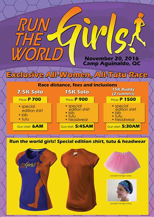 Run the World GIRLS 2016 in Camp Aguinaldo | Pinoy Fitness
