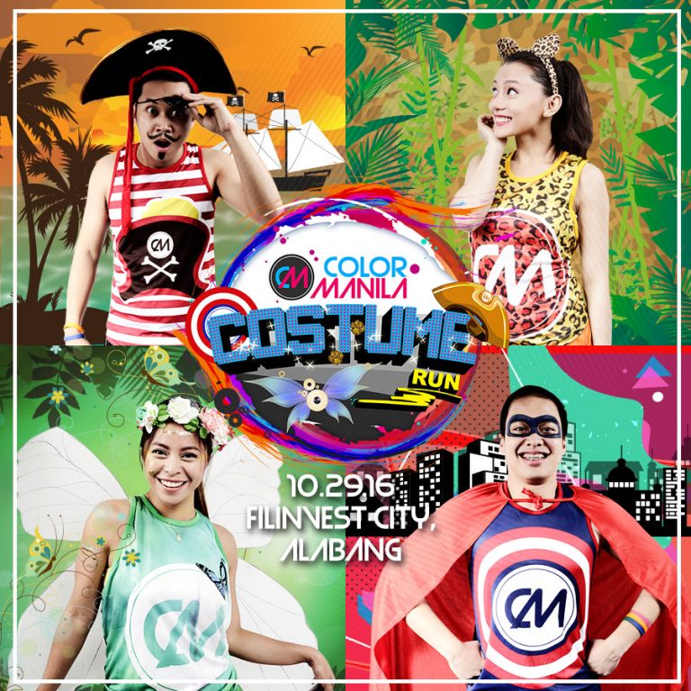Color Manila Costume Run 2016 in Filinvest Alabang | Pinoy Fitness