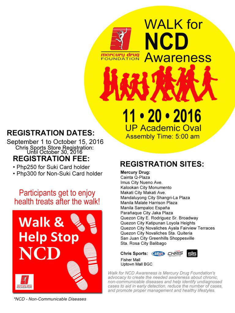 Walk for NCD Awareness in UP Diliman | Pinoy Fitness