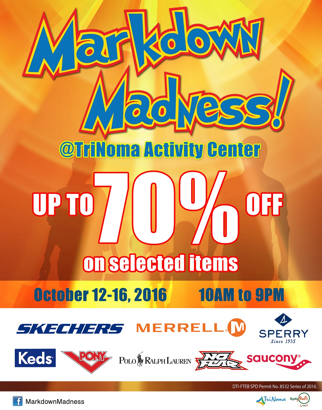 Markdown Madness SALE on October 12-16, 2016 | Pinoy Fitness