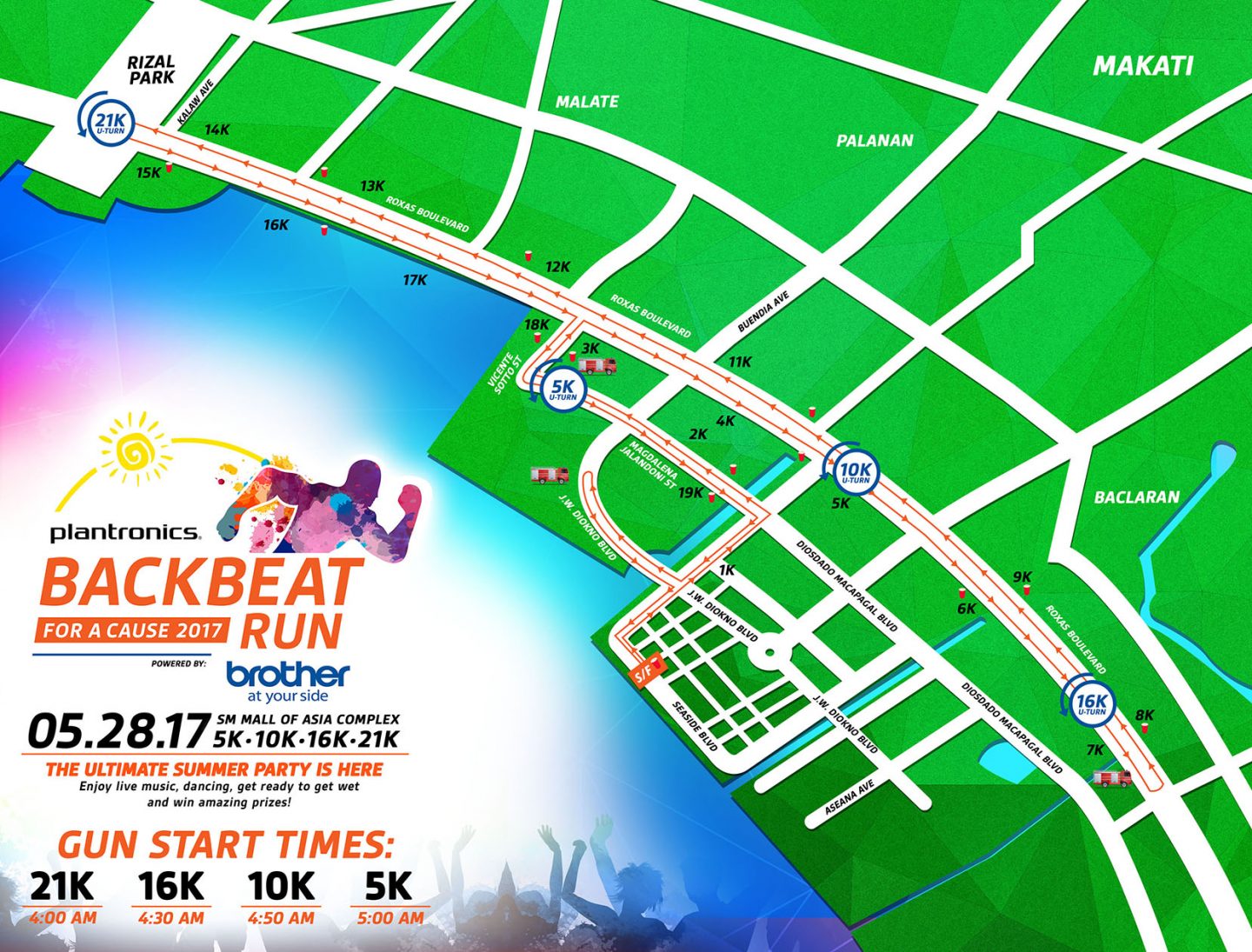 Plantronics Backbeat Run 2017 in SM Mall Of Asia | Pinoy Fitness