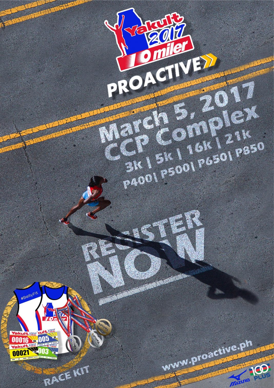 Yakult 10-Miler Run 2017 in CCP | Pinoy Fitness