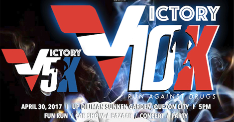 V5K / V10K Victory Run Against Drugs 2017 in UP Diliman | Pinoy Fitness