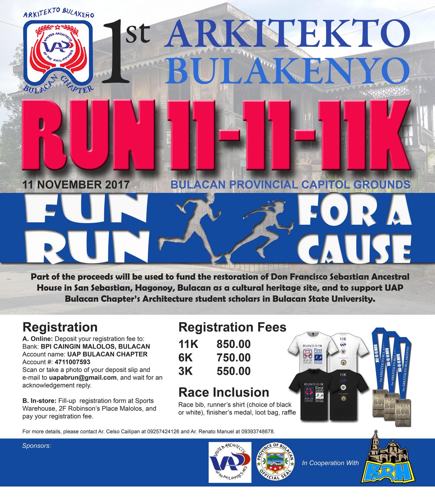 RUN 11-11-11K 2017 in Bulacan | Pinoy Fitness
