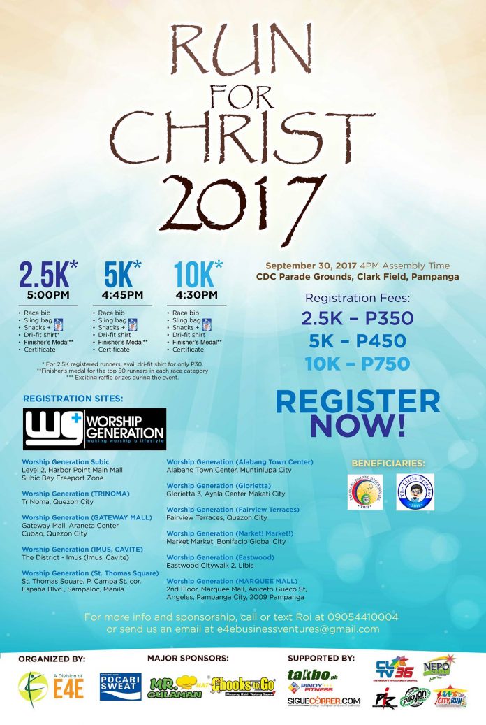 Run for Christ 2017 in Clark Field, Pampanga | Pinoy Fitness