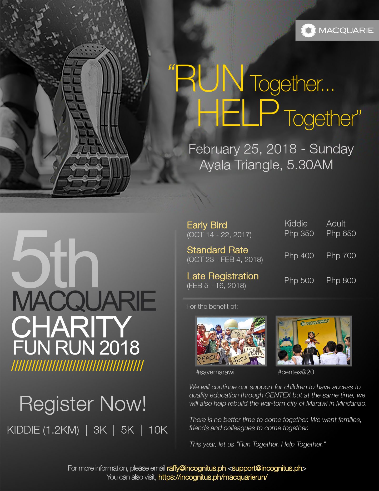 Macquarie Charity Fun Run 2018 in Makati | Pinoy Fitness