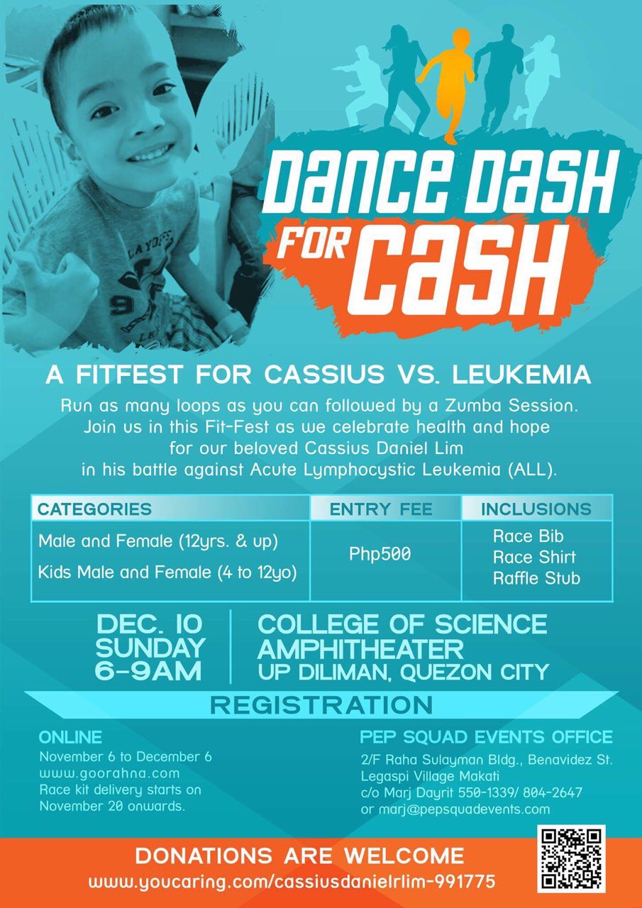 Dance, Dash for Cash 2017 in UP Diliman | Pinoy Fitness