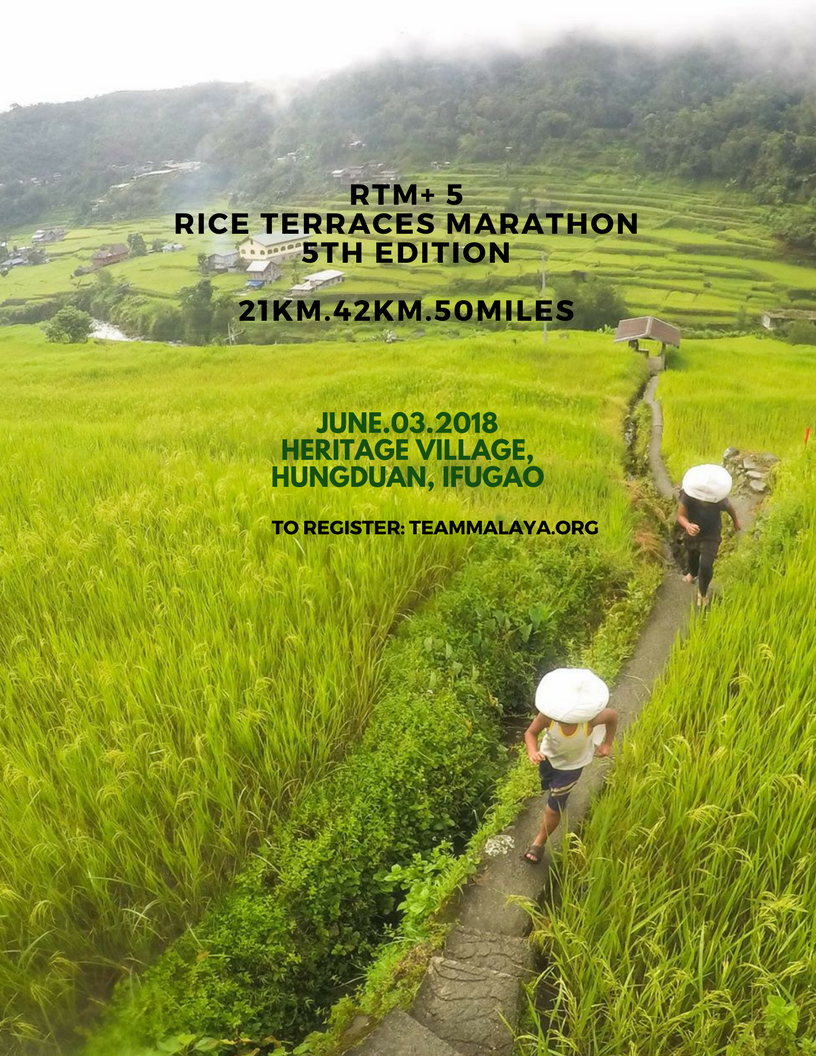 Rice Terraces Marathon 2018 in Hungduan, Ifugao | Pinoy Fitness