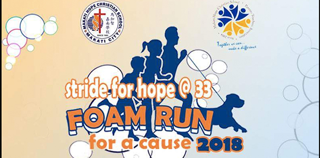 Foam Run for a Cause 2018 in McKinley | Pinoy Fitness