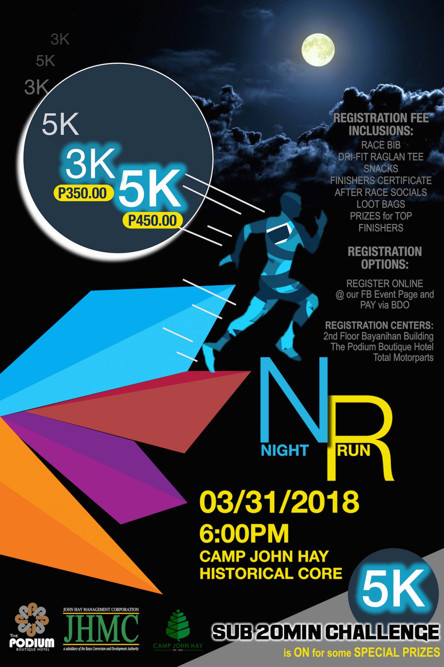 Night Run 2018 in Baguio | Pinoy Fitness