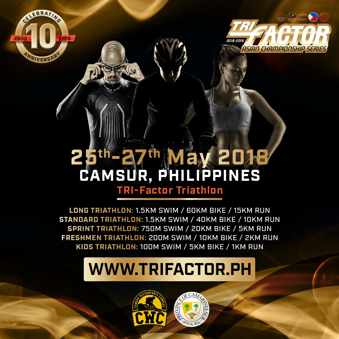 Tri Factor Asian Championship Series 2018 in CamSur | Pinoy Fitness