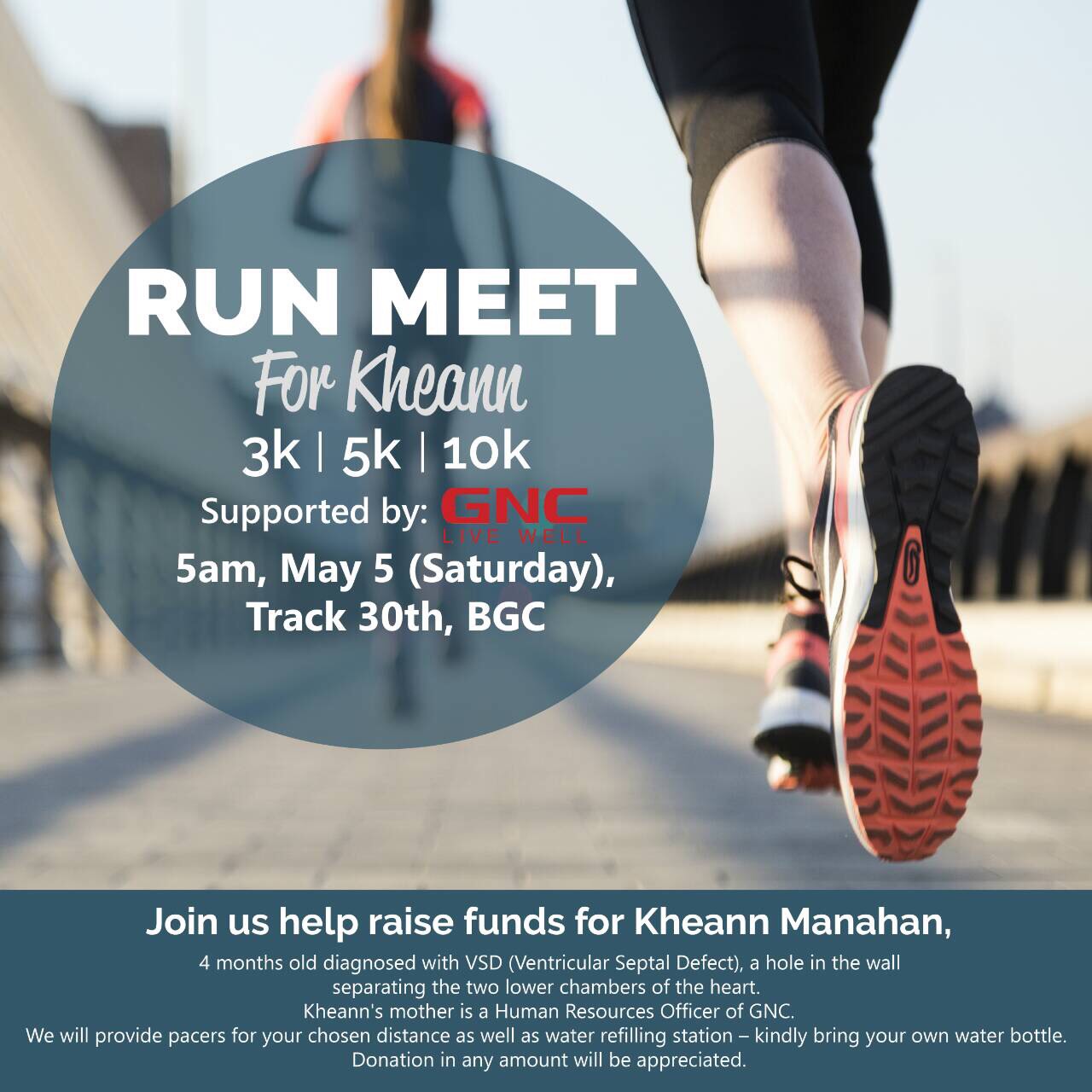 Run Meet for Kheann in BGC | Pinoy Fitness