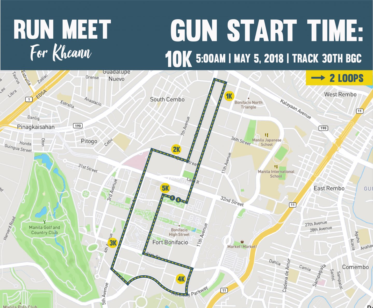 Run Meet for Kheann in BGC | Pinoy Fitness