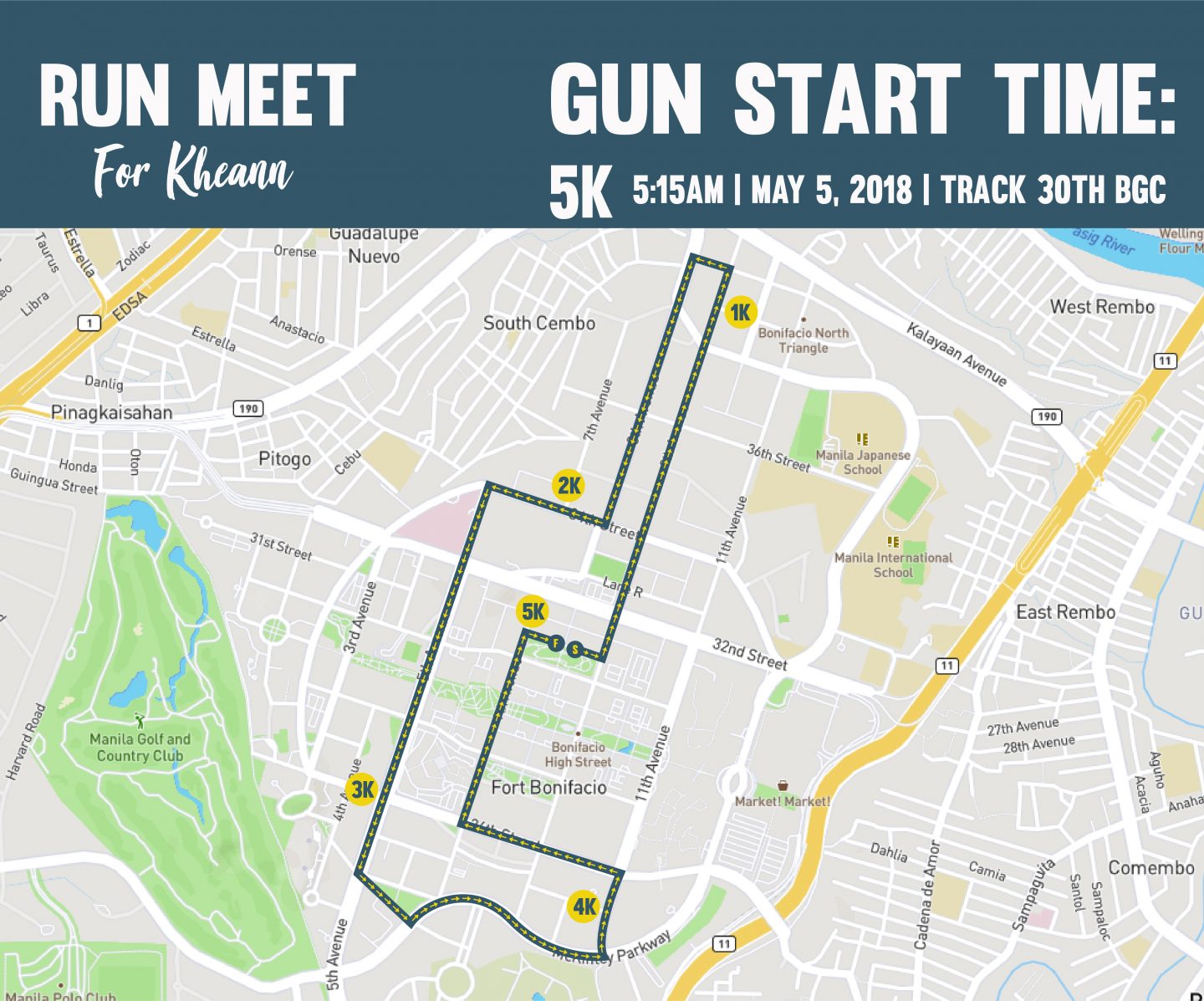 Run Meet for Kheann in BGC | Pinoy Fitness