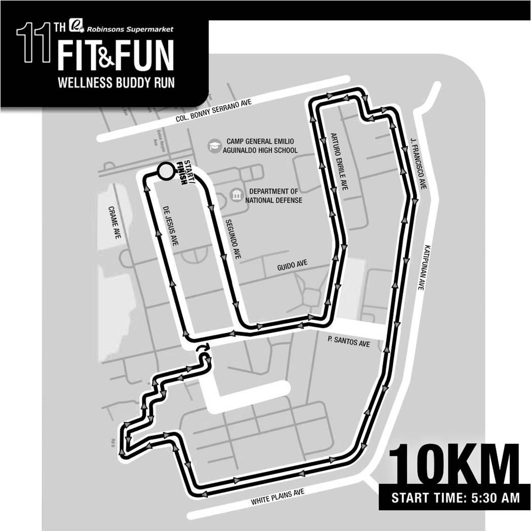 11th Robinsons Fit & Fun Wellness Buddy Run 2018 in Camp Aguinaldo ...