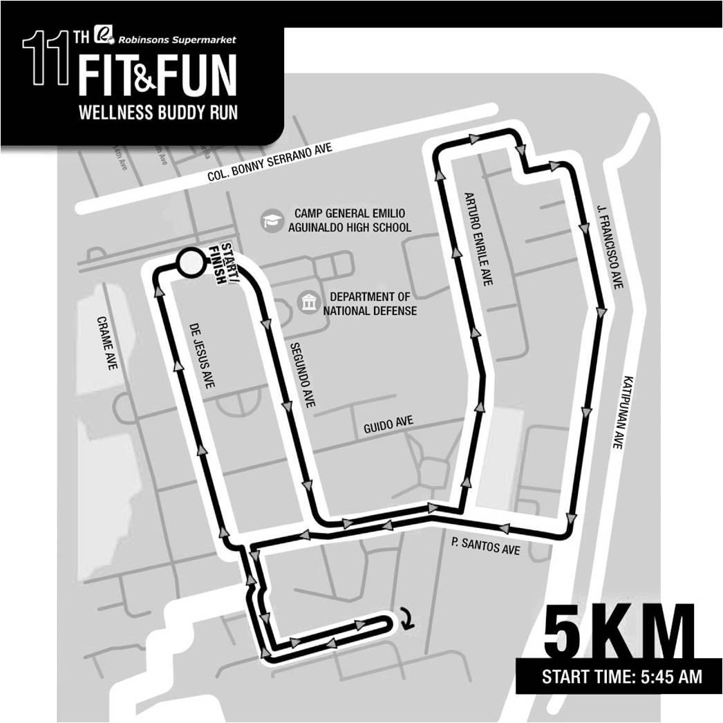 11th Robinsons Fit & Fun Wellness Buddy Run 2018 in Camp Aguinaldo ...