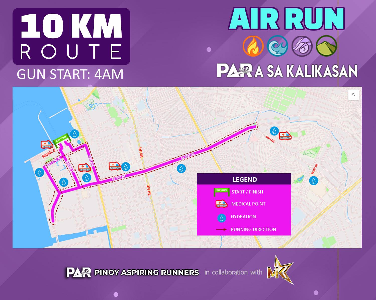 Air Run 2018 in CCP Complex Pasay City | Pinoy Fitness