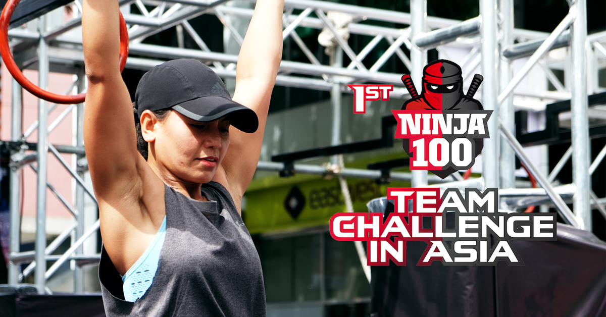 The 1st Ninja 100 Team Challenge Asia in BGC | Pinoy Fitness