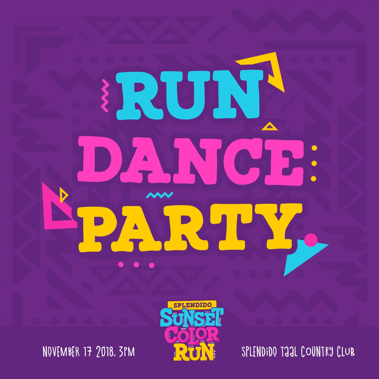 Splendido Sunset Color Run in Tagaytay | Pinoy Fitness