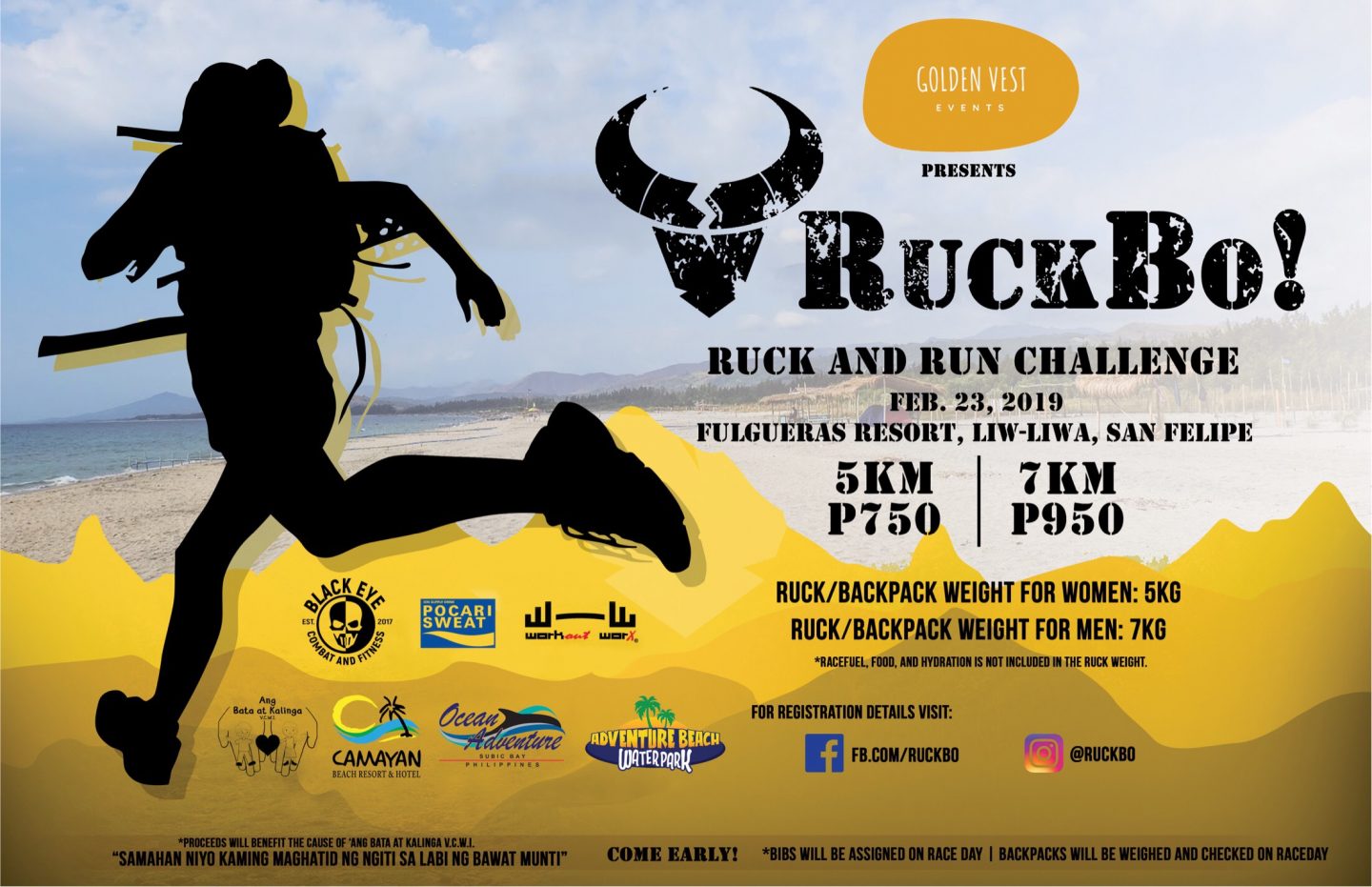 RuckBo! Ruck and Run Challenge 2019 in Subic Bay | Pinoy Fitness