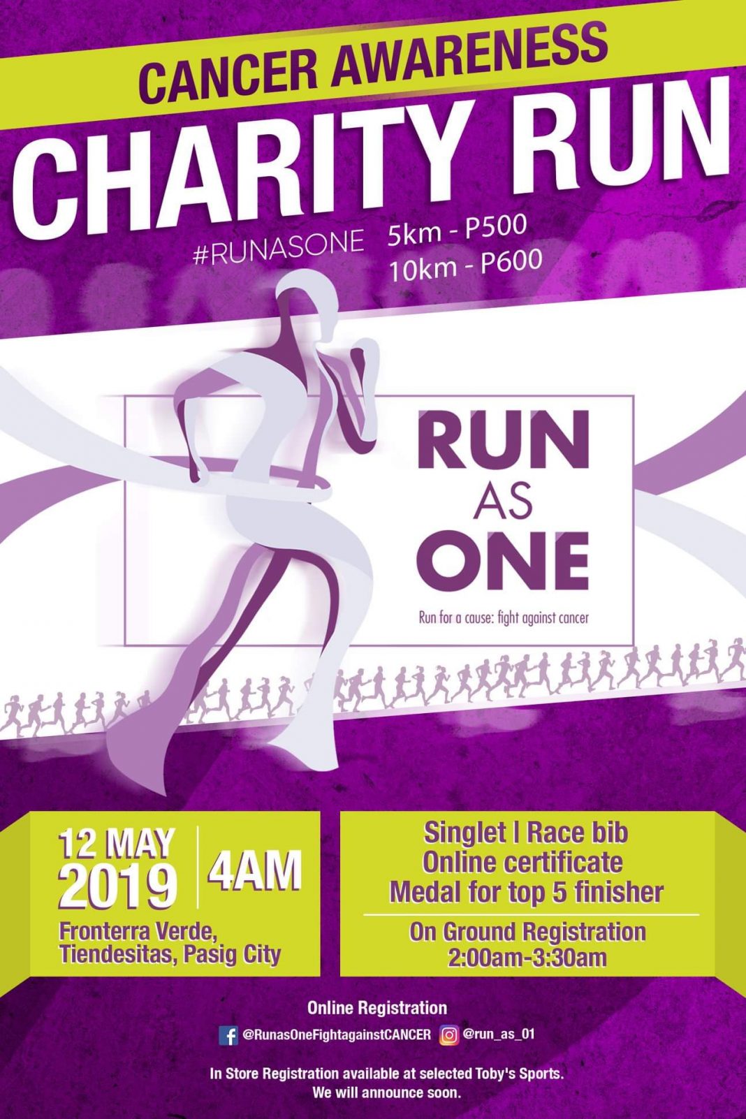 RUN AS ONE in Tiendesitas | Pinoy Fitness