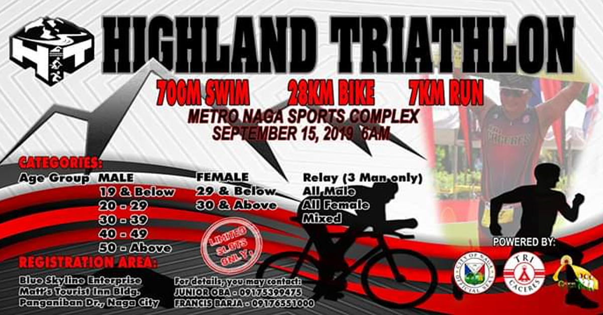 Highland Triathlon 2019 in Metro Naga Sports Complex | Pinoy Fitness
