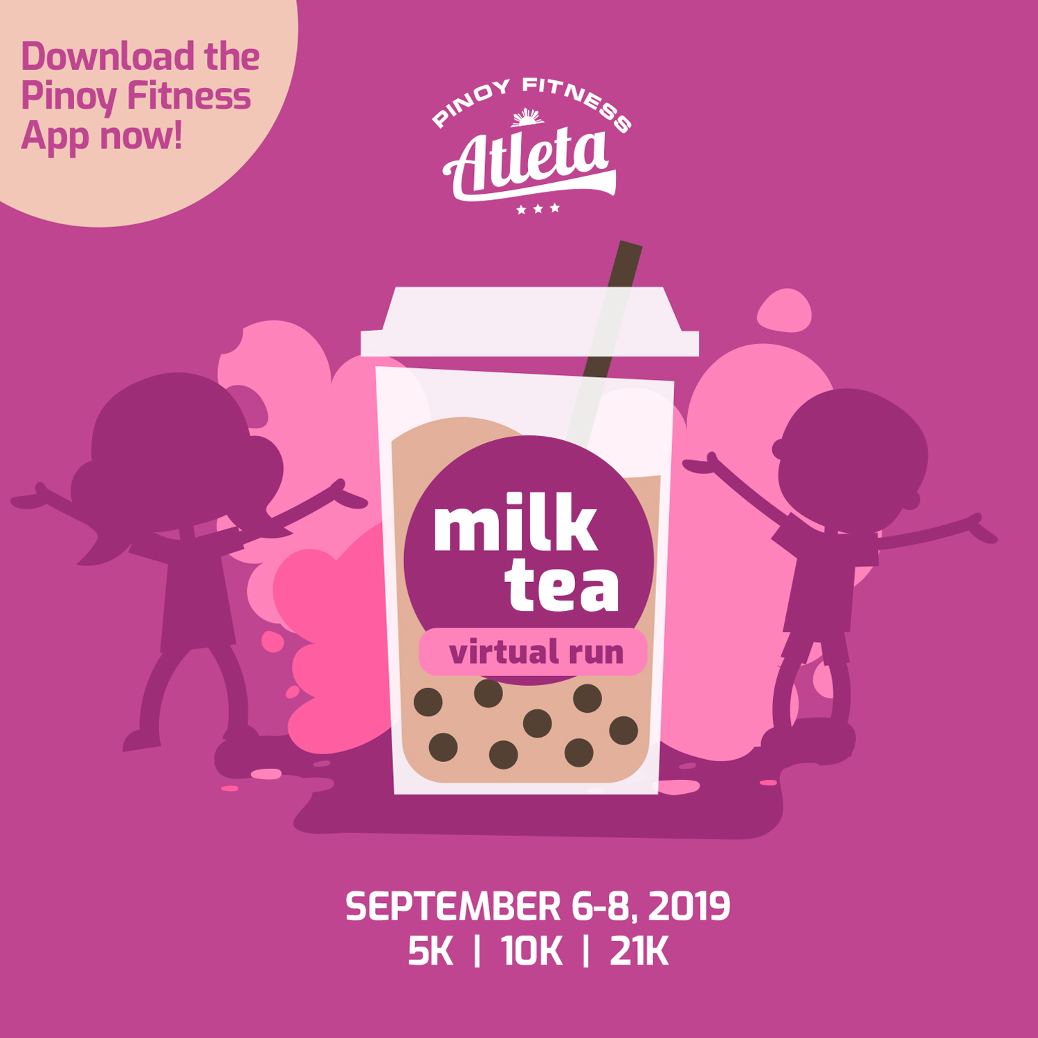 The Milk Tea FREE Virtual Run | Pinoy Fitness