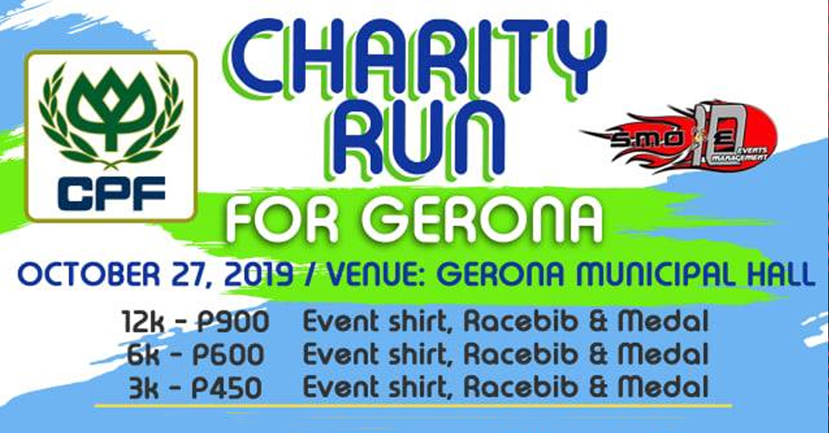 CPF Charity Run For Gerona 2019 | Pinoy Fitness