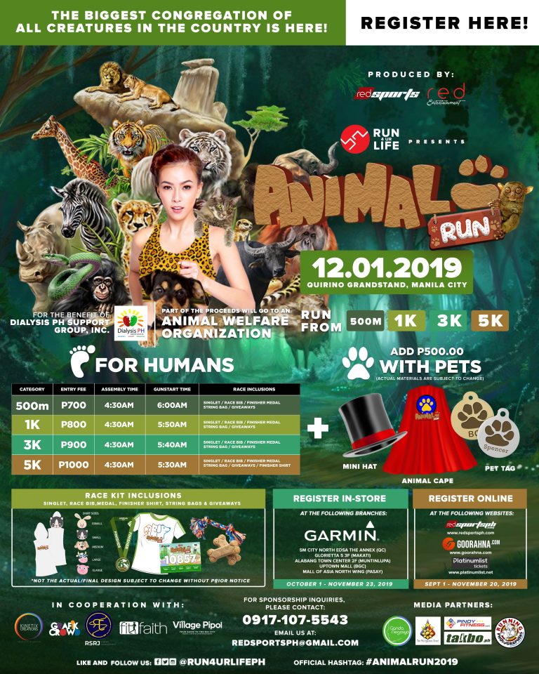 Animal Run 2019 in Quirino Grandstand | Pinoy Fitness