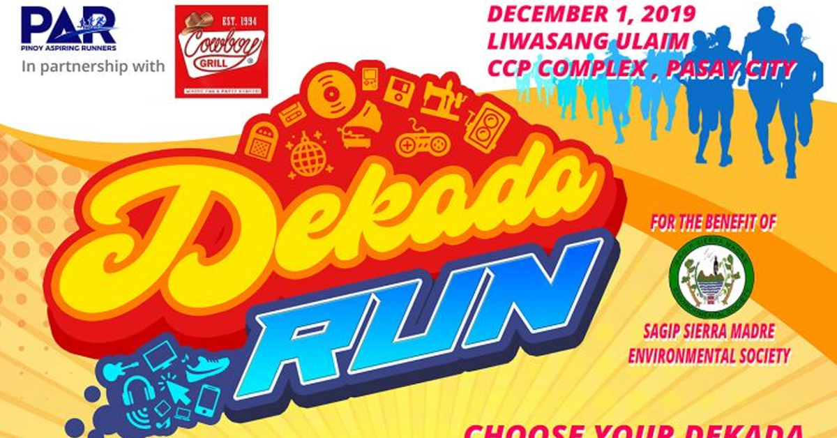 DEKADA RUN 2019 in CCP Complex, Pasay | Pinoy Fitness