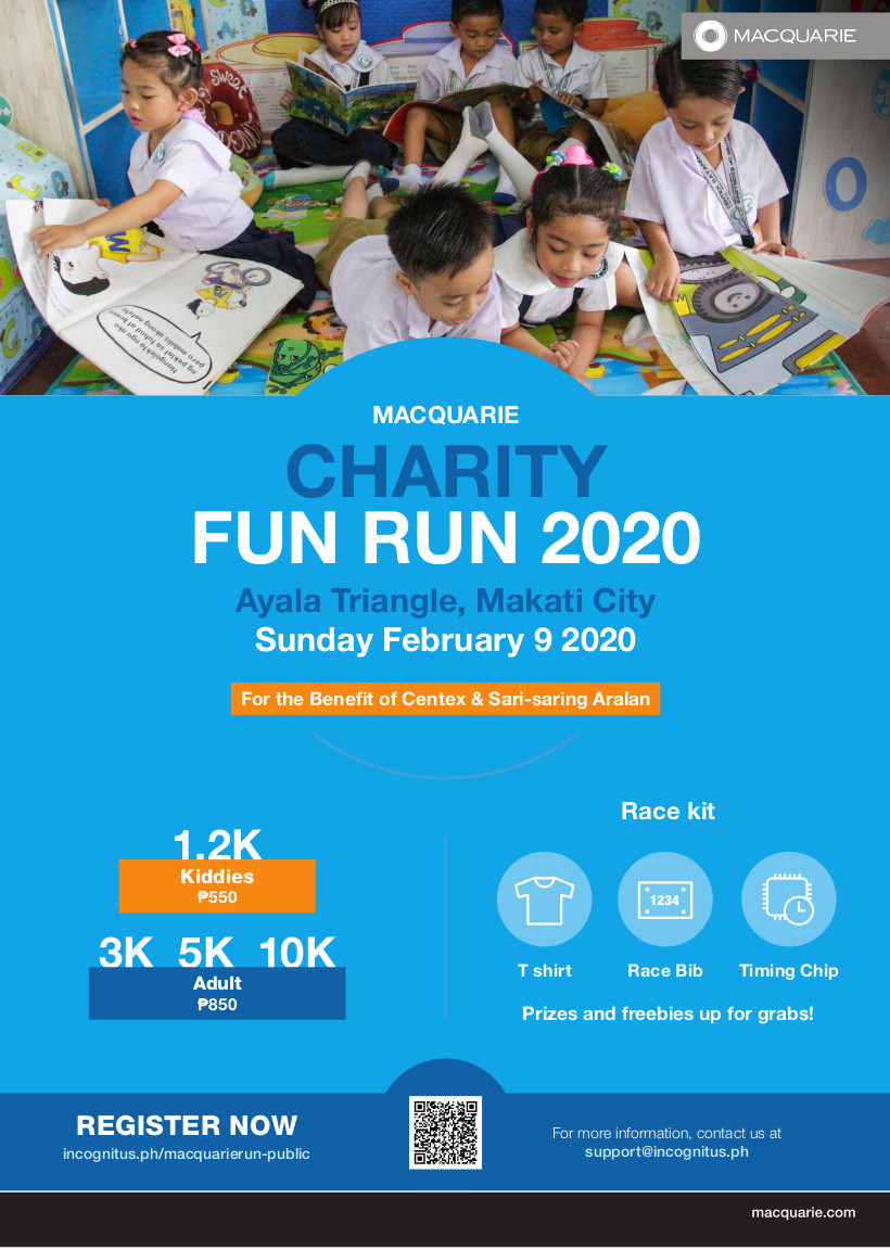 Macquarie Charity Fun Run 2020 in Makati | Pinoy Fitness