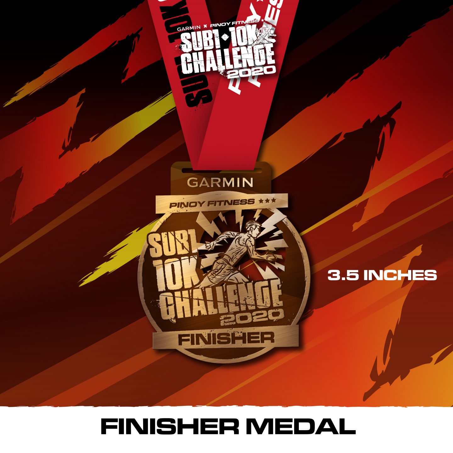 Garmin x Pinoy Fitness SUB1 10K Virtual Challenge (The Last Wave ...