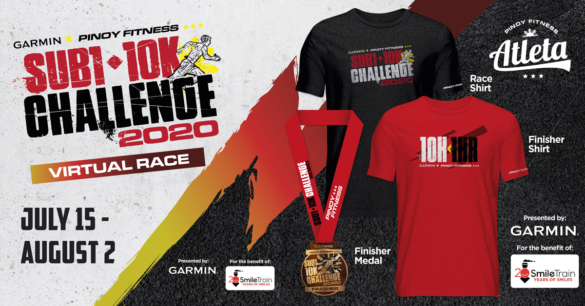 Garmin x Pinoy Fitness SUB1 10K Virtual Challenge | Pinoy Fitness
