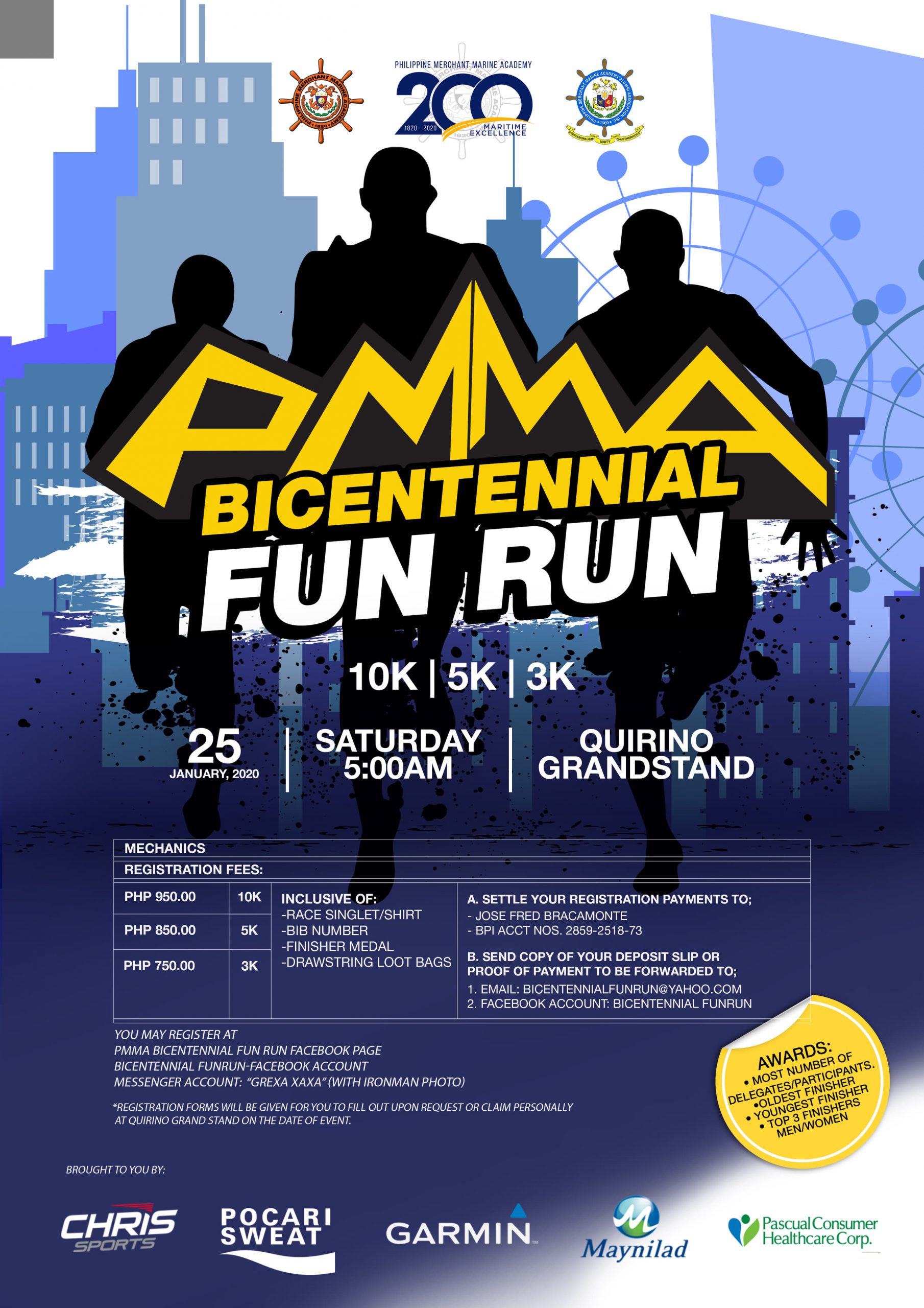PMMA Bicentennial Fun Run 2020 in Quirino Grandstand | Pinoy Fitness