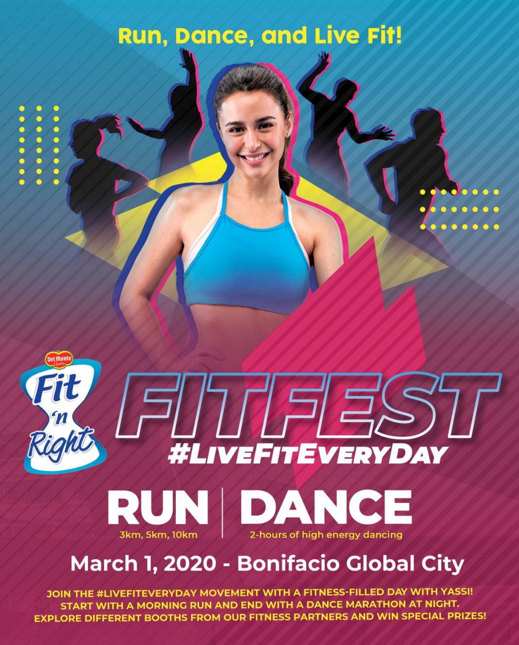 Del Monte Fit 'n Right FitFest 2020 in Bonifacio Global City | Pinoy ...