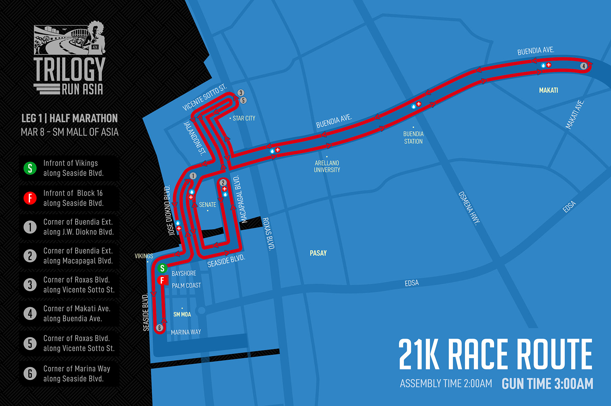 RUNRIO Trilogy Run Asia 2020 - LEG 1 in SM Mall of Asia | Pinoy Fitness