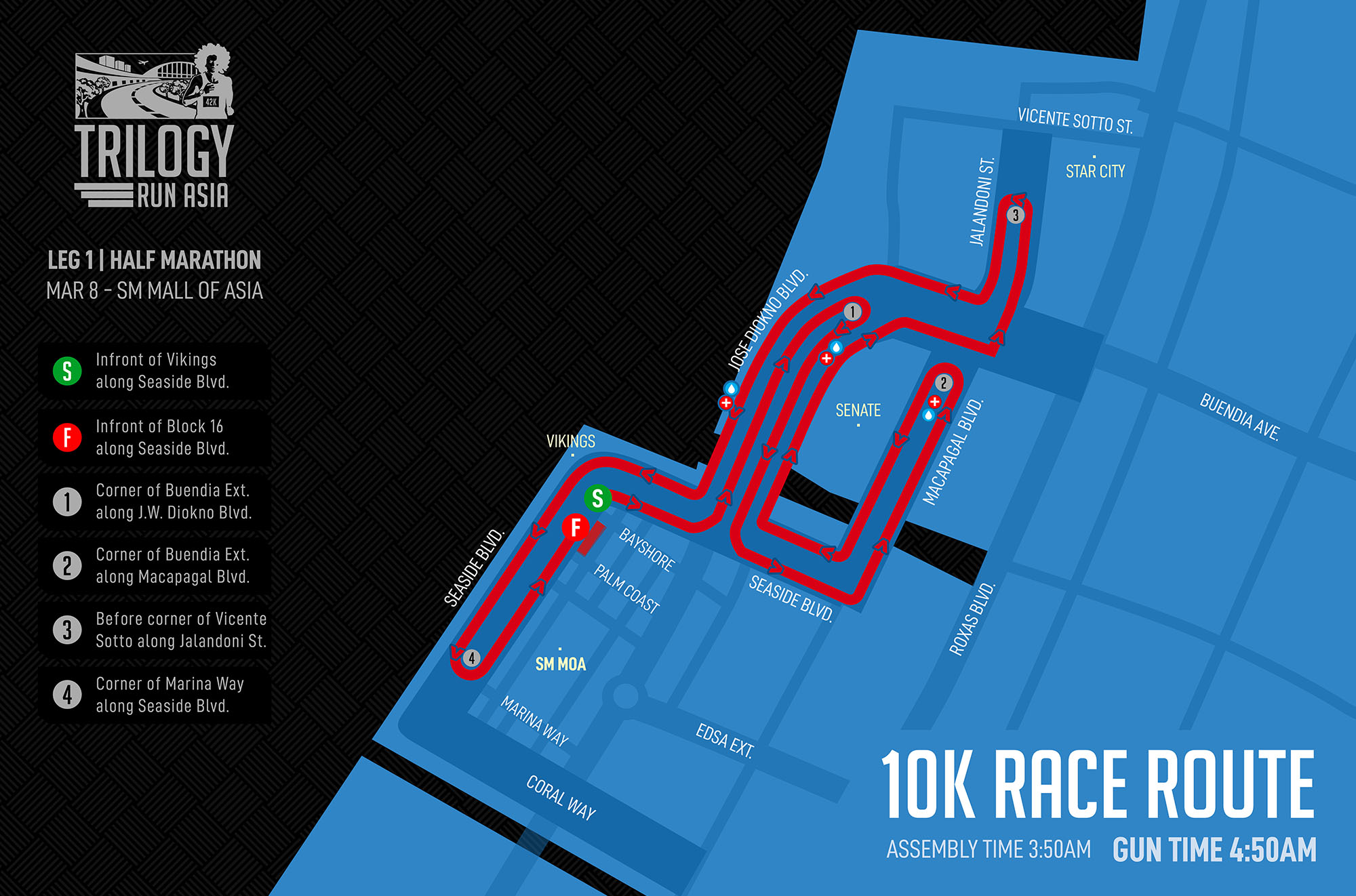 RUNRIO Trilogy Run Asia 2020 - LEG 1 in SM Mall of Asia | Pinoy Fitness
