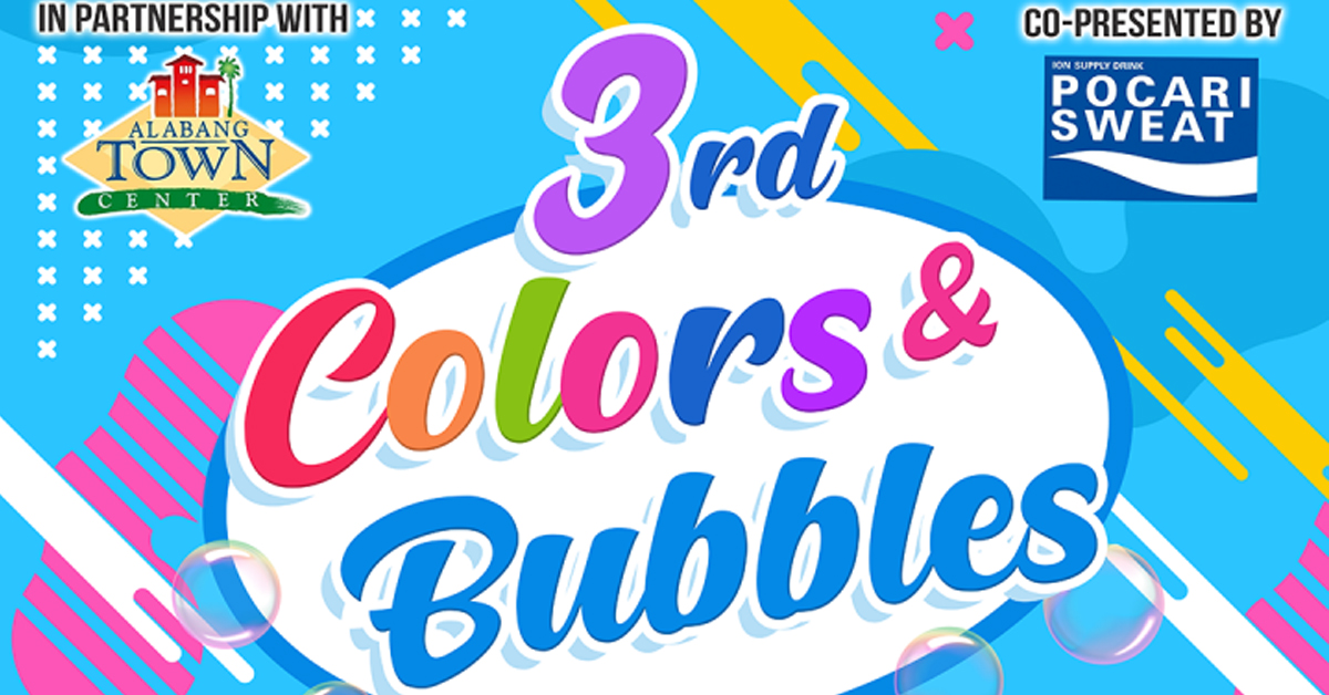 3rd Colors & Bubbles Run 2020 in Alabang Town Center | Pinoy Fitness