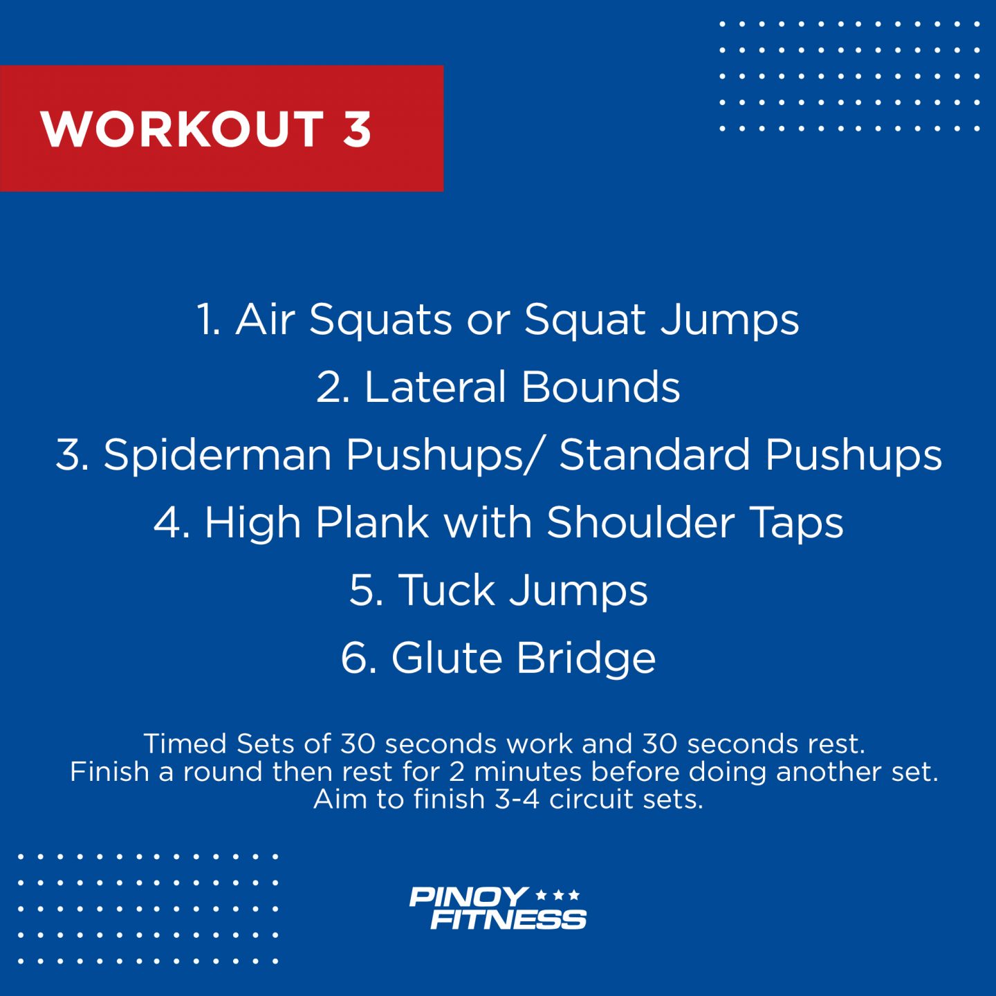 10 Bodyweight Circuit Workouts You Can do Anywhere | Pinoy Fitness