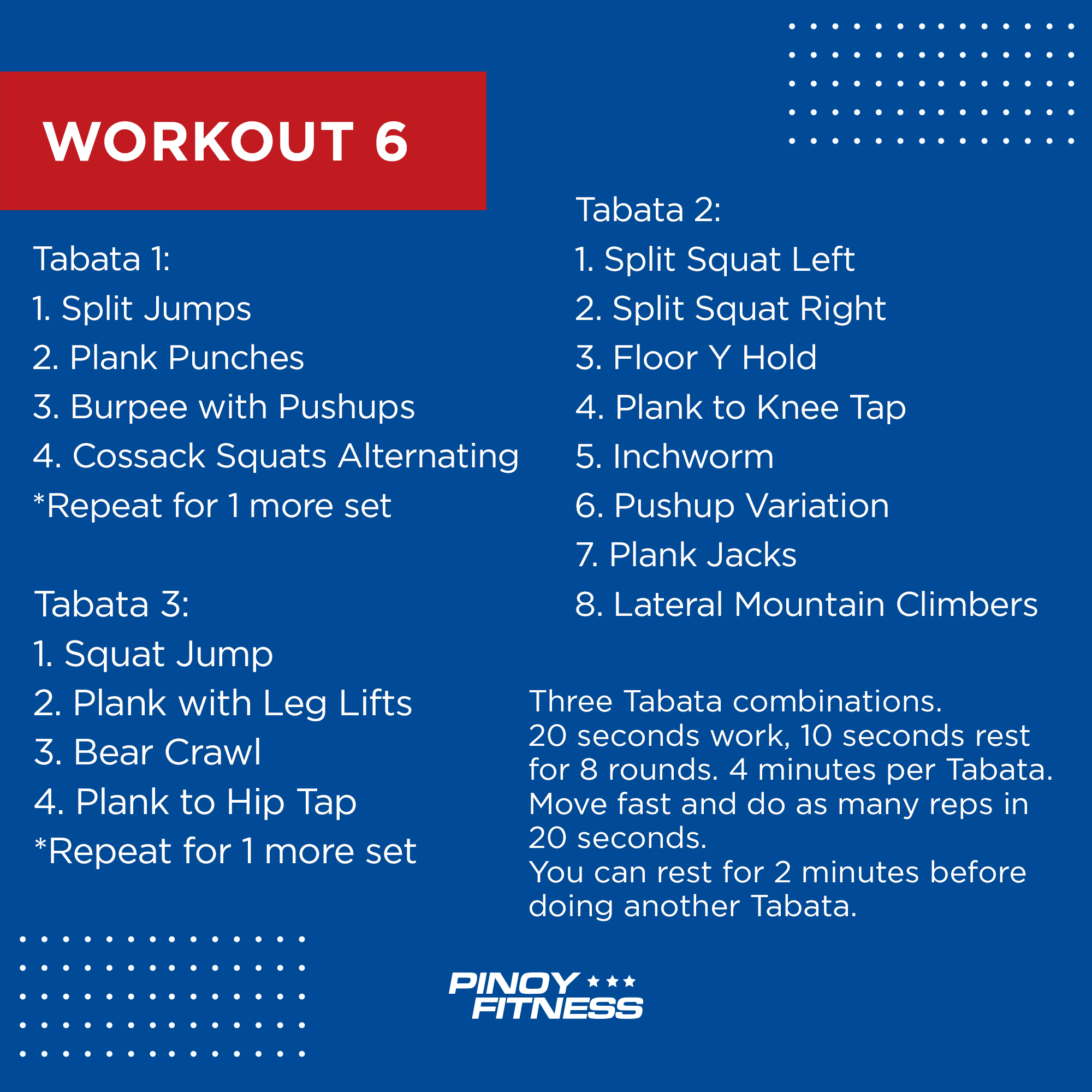 10 Bodyweight Circuit Workouts You Can do Anywhere | Pinoy Fitness