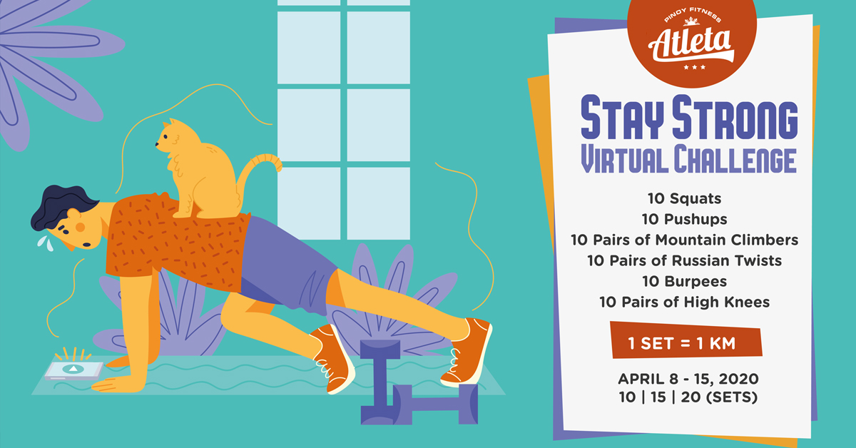 Stay Strong Virtual Workout Challenge (FREE) | Pinoy Fitness