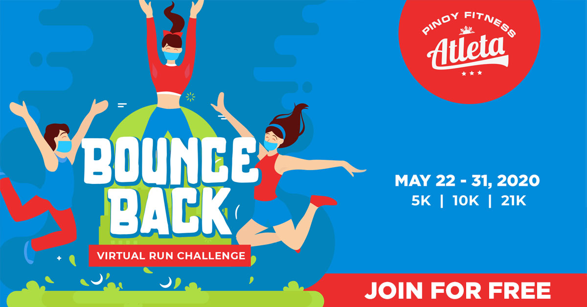 Bounce Back Virtual Run Challenge (FREE) | Pinoy Fitness